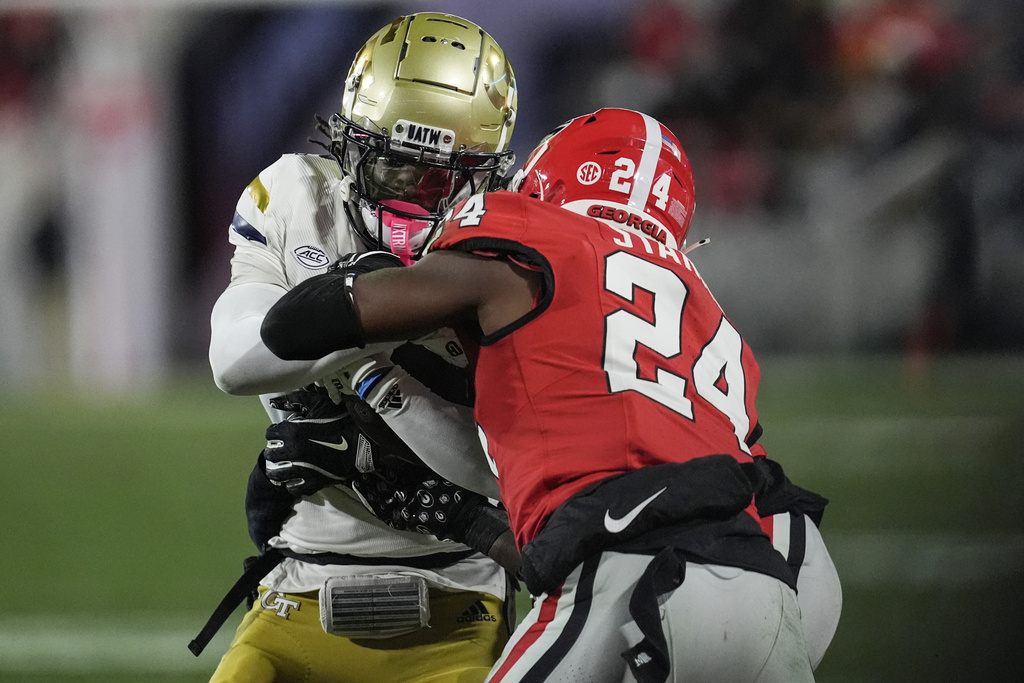 Auburn lands top transfer WR Eric Singleton Jr. from Georgia Tech ...